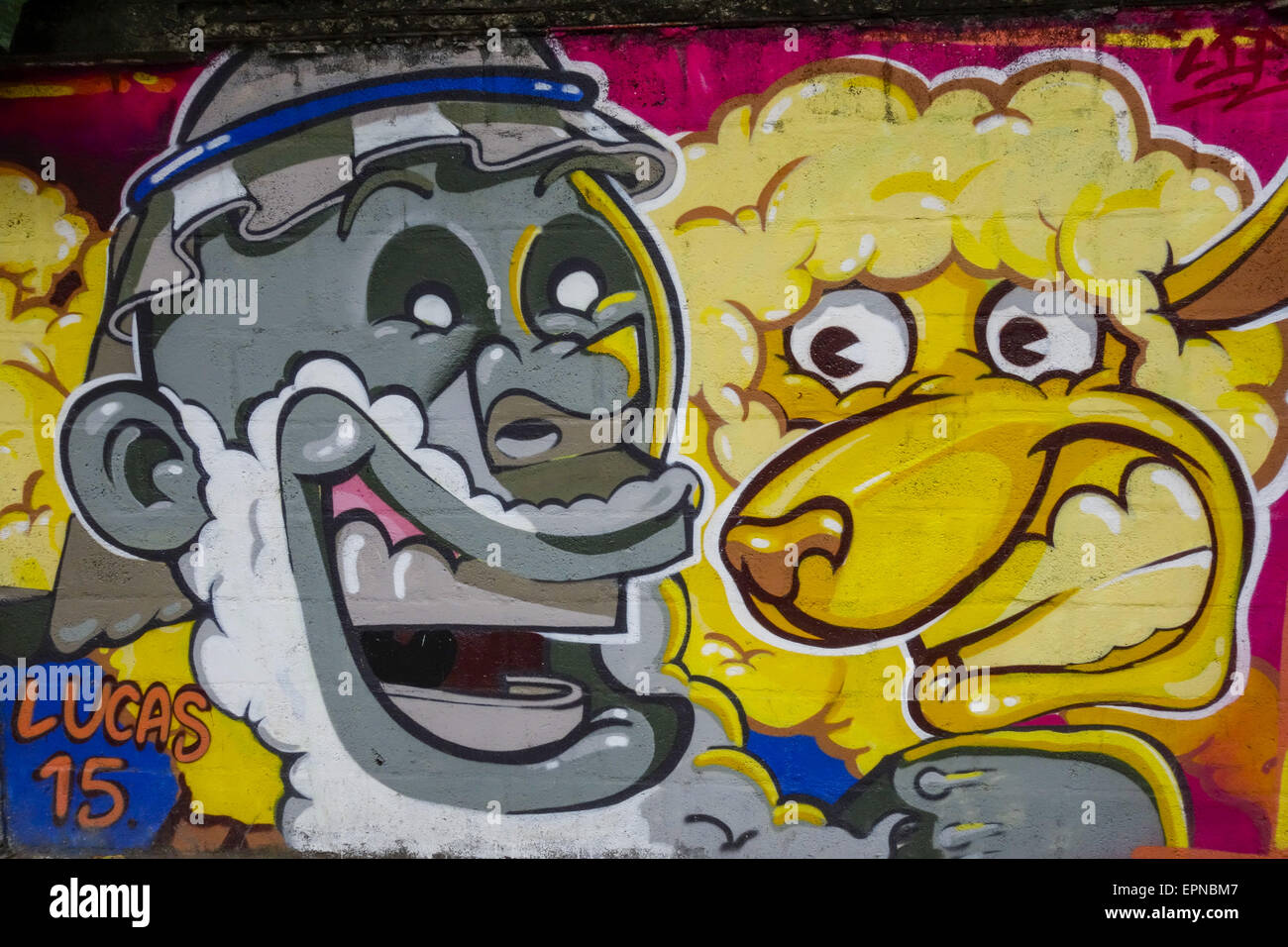 Graffiti rio hi-res stock photography and images - Alamy