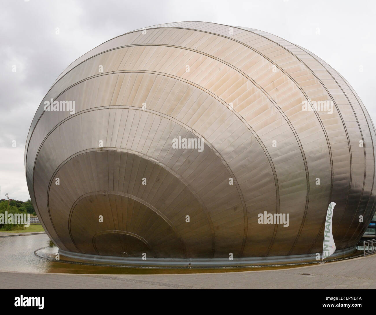 Cineworld IMAX theatre part of the Glasgow Science Centre River Clyde ...