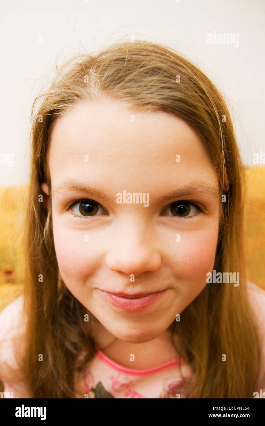 Girl making goofy faces hi-res stock photography and images - Alamy