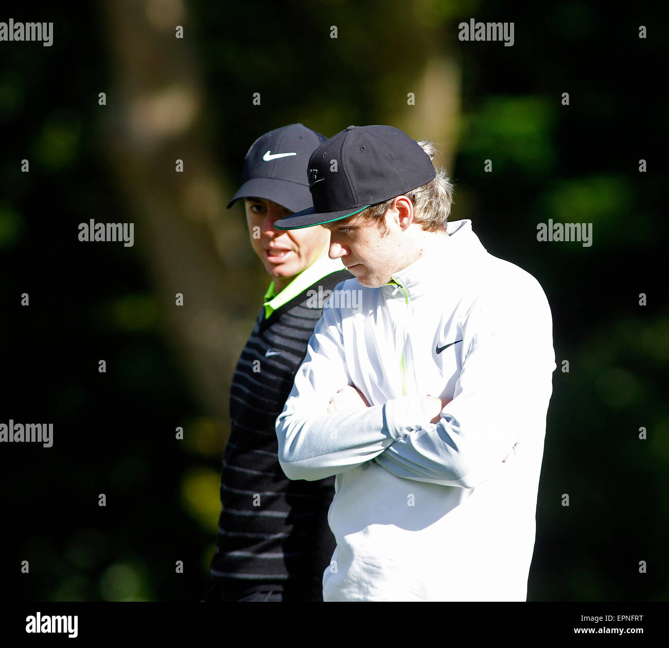 VIRGINIA WATER, ENGLAND - MAY 20: Pop star Niall Horan of One Direction ...