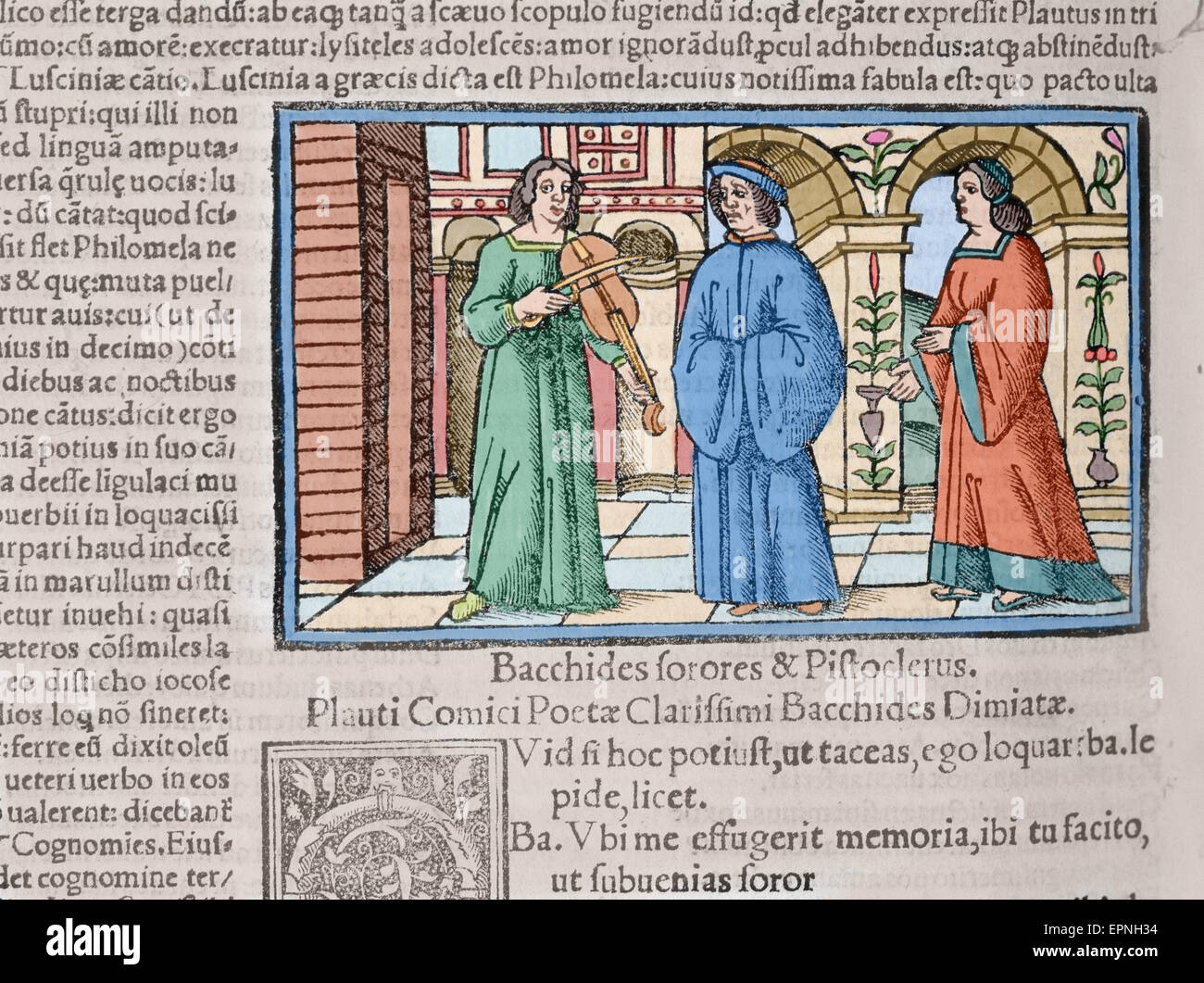 Plautus roman hi-res stock photography and images - Alamy