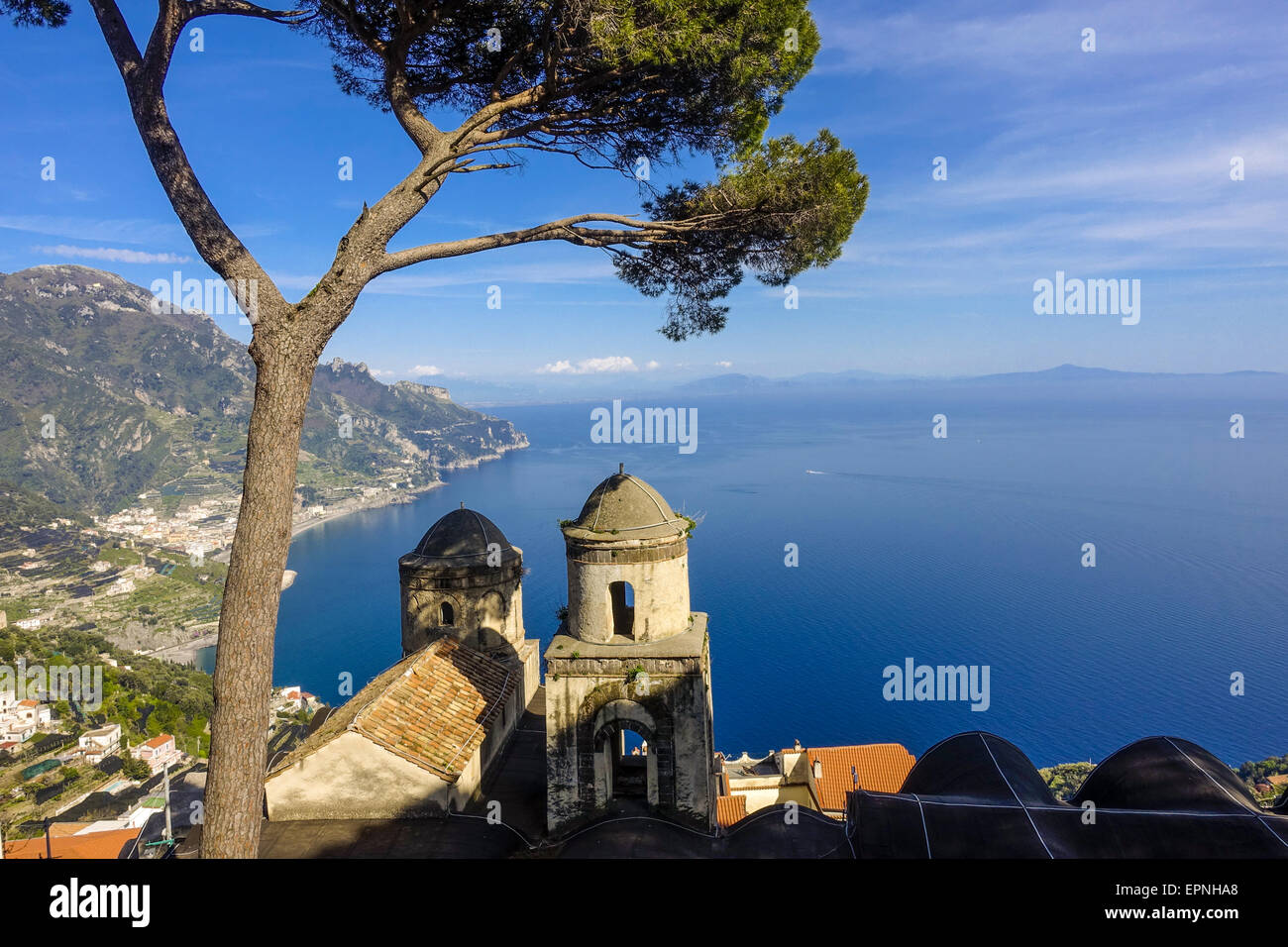 Villa Rufolo, Ravello, Amalfitana, Italy Stock Photo - Alamy