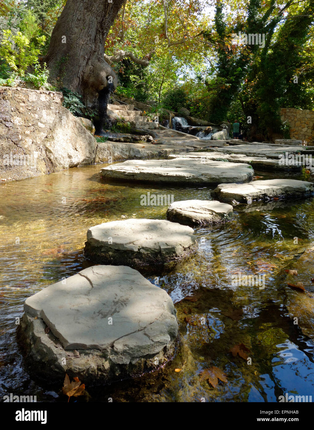Water feature at the Yakapark Restaurant, Turkey Stock Photo - Alamy