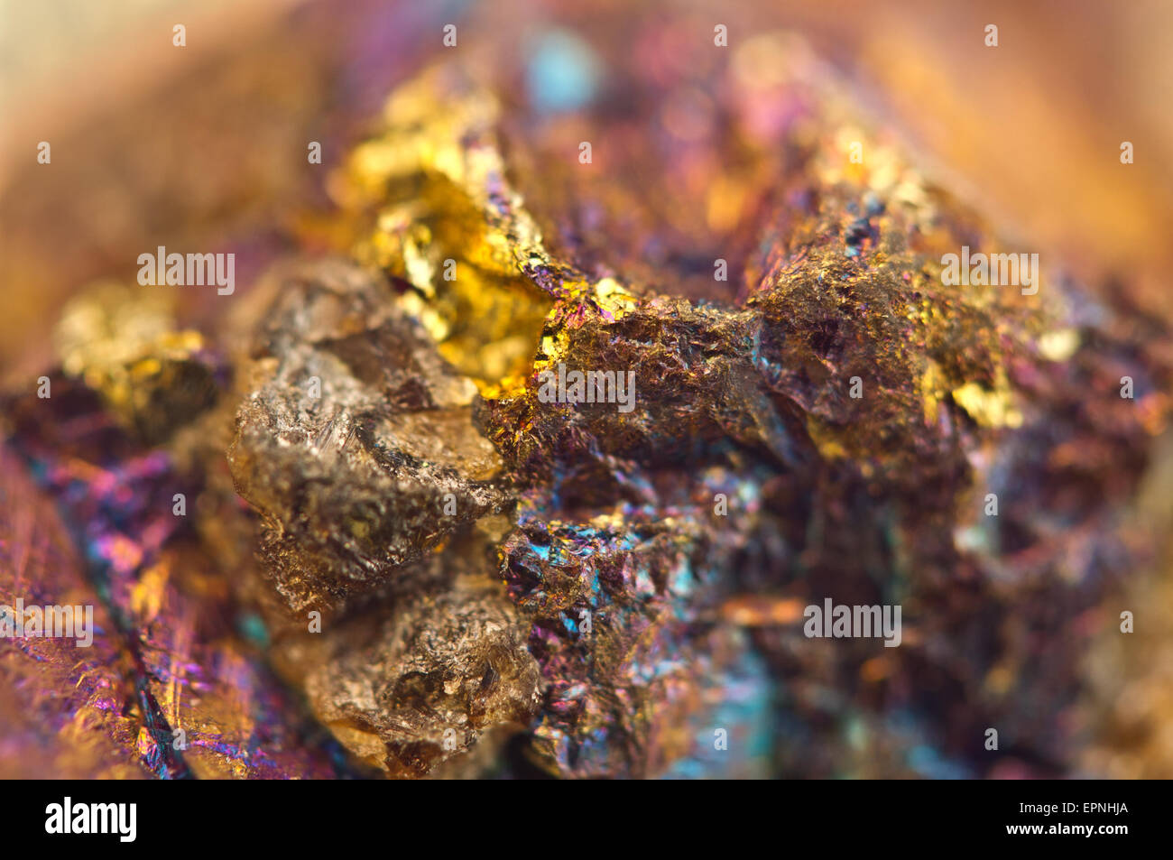 Chalcopyrite, It has the chemical formula (CuFeS2). Copper iron sulfide ...