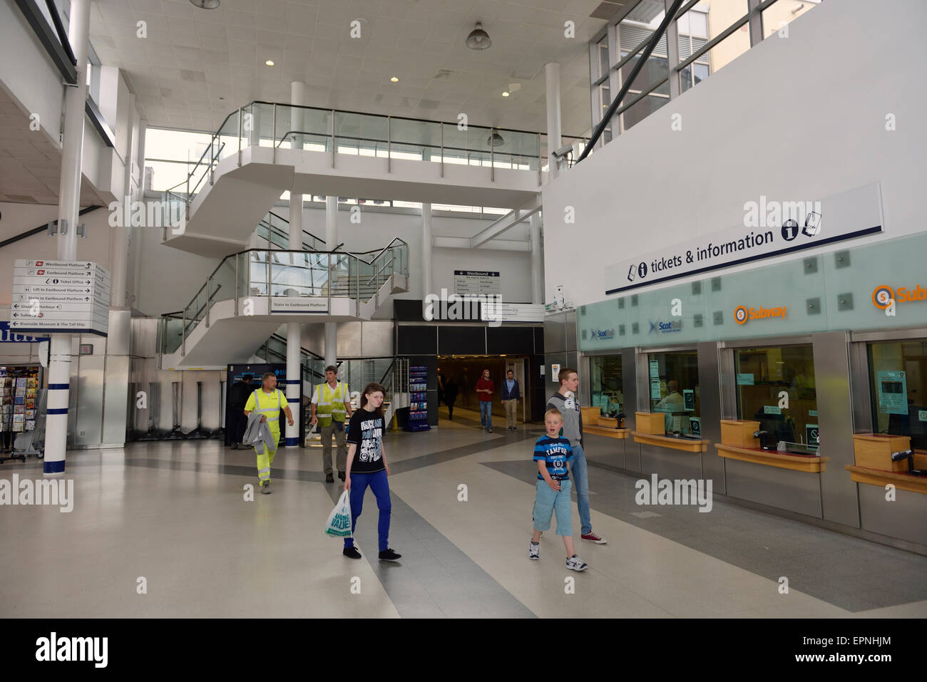 Partick Subway Station Glasgow Scotland UK Stock Photo - Alamy