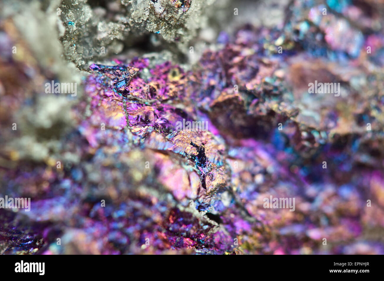 Chalcopyrite It Has The Chemical Formula Cufes2 Copper Iron Sulfide Mineral Macro