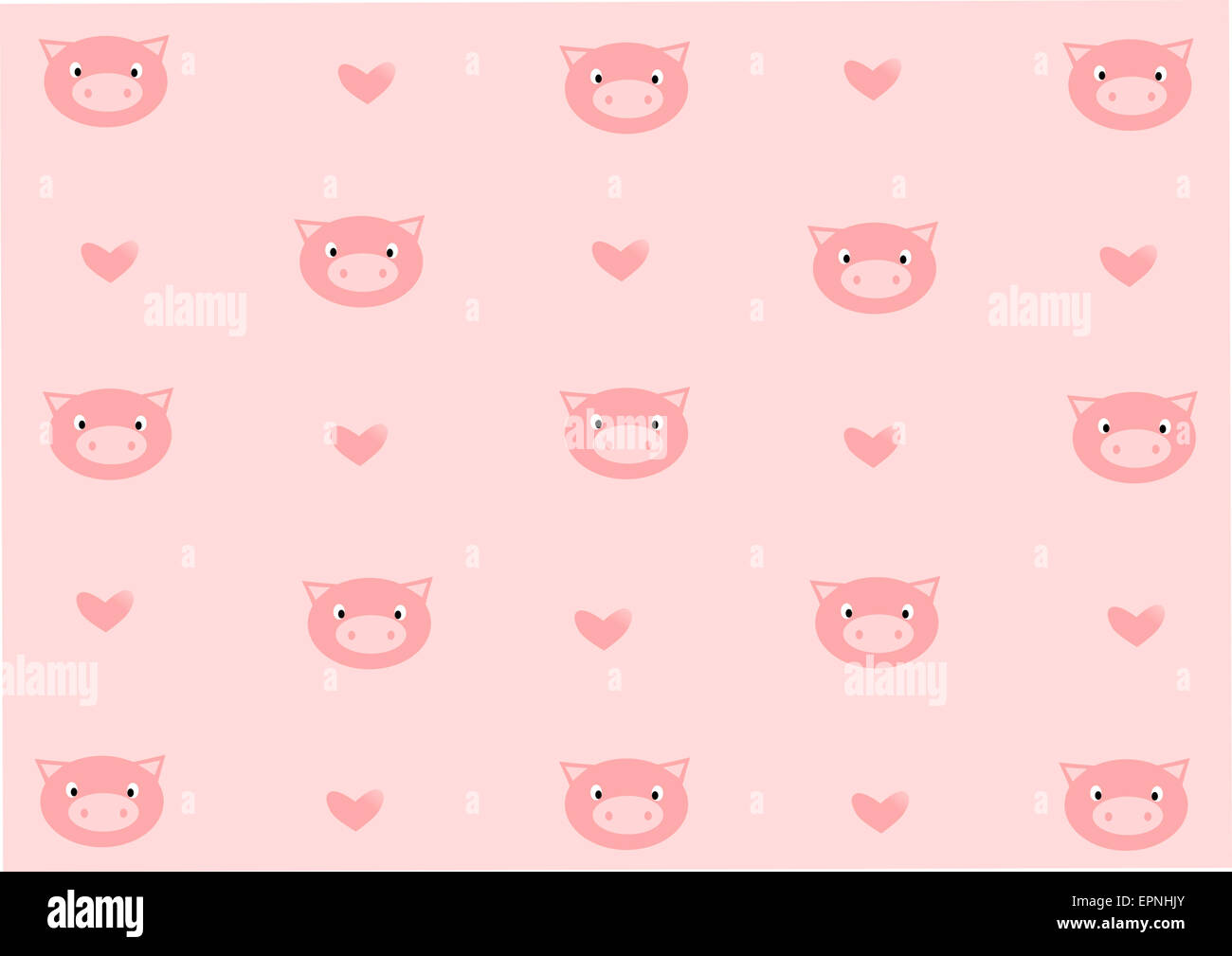 Sweet romantic piggy texture Stock Photo - Alamy