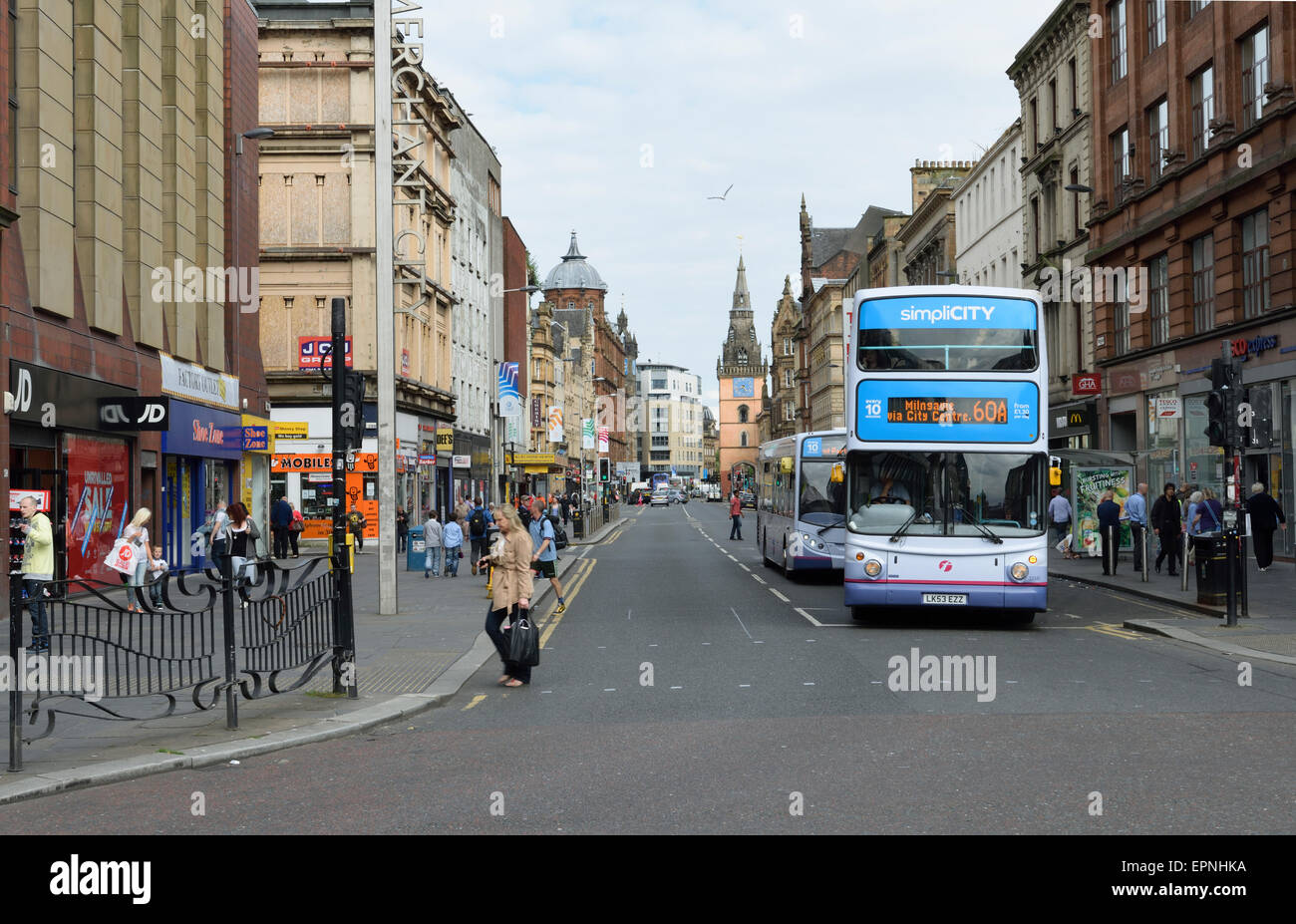 Trongate Glasgow Scotland UK Stock Photo - Alamy