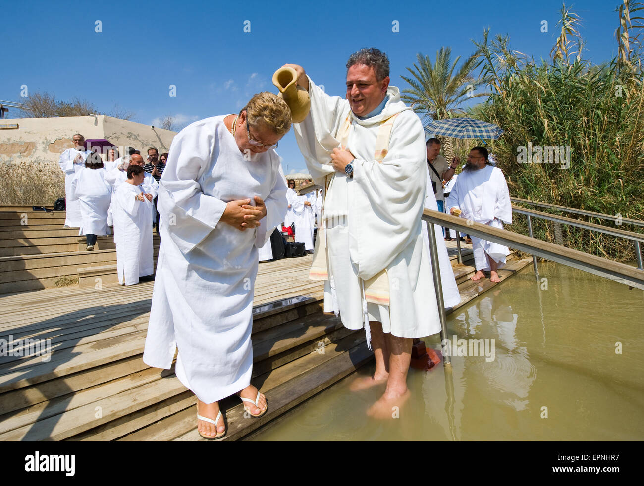 River baptism christian hi-res stock photography and images - Alamy
