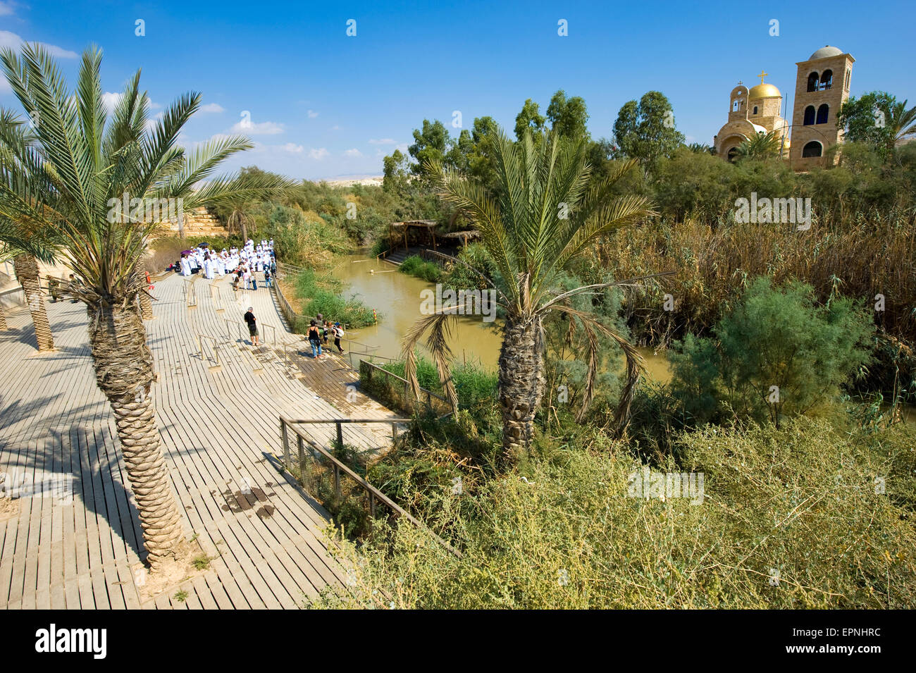 Baptismal site of qasr al yahud hi-res stock photography and images - Alamy
