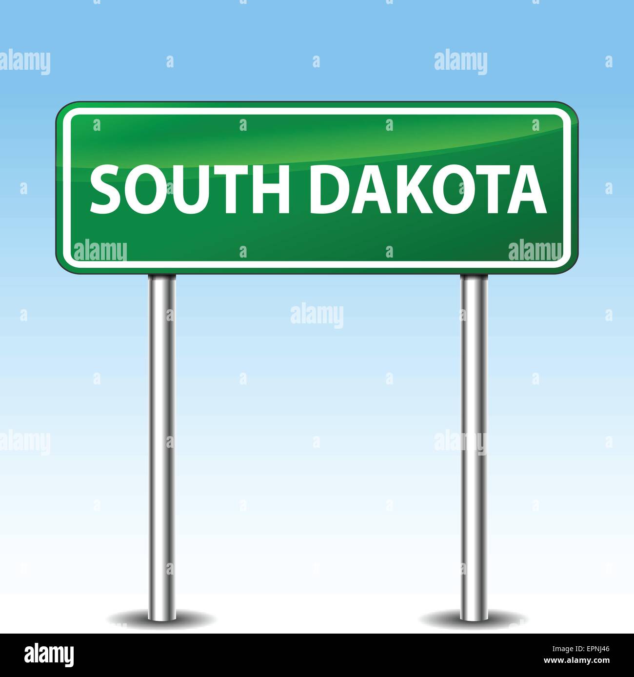 Welcome to south dakota sign Stock Vector Images - Alamy
