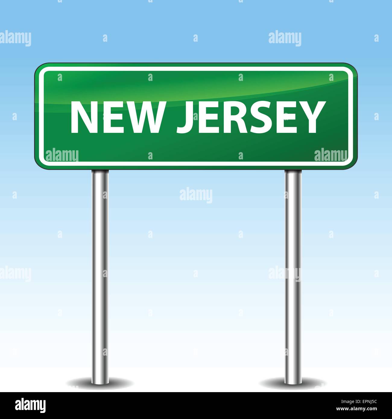 Jersey street Stock Vector Images - Alamy