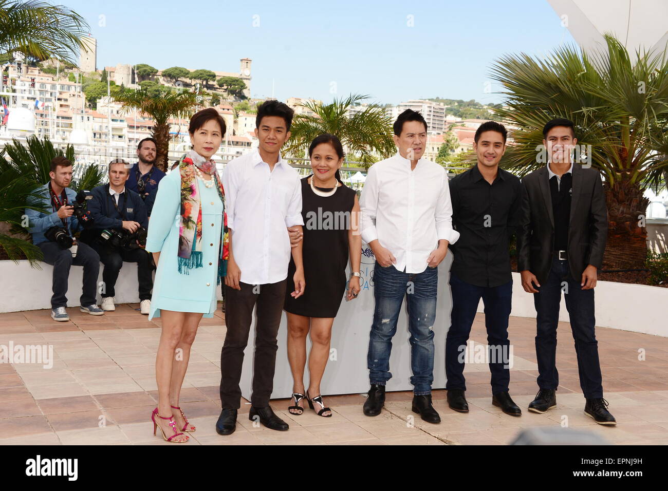 Cannes, France. 14th May, 2015. CANNES, FRANCE - MAY 20: (L-R) Actor ...
