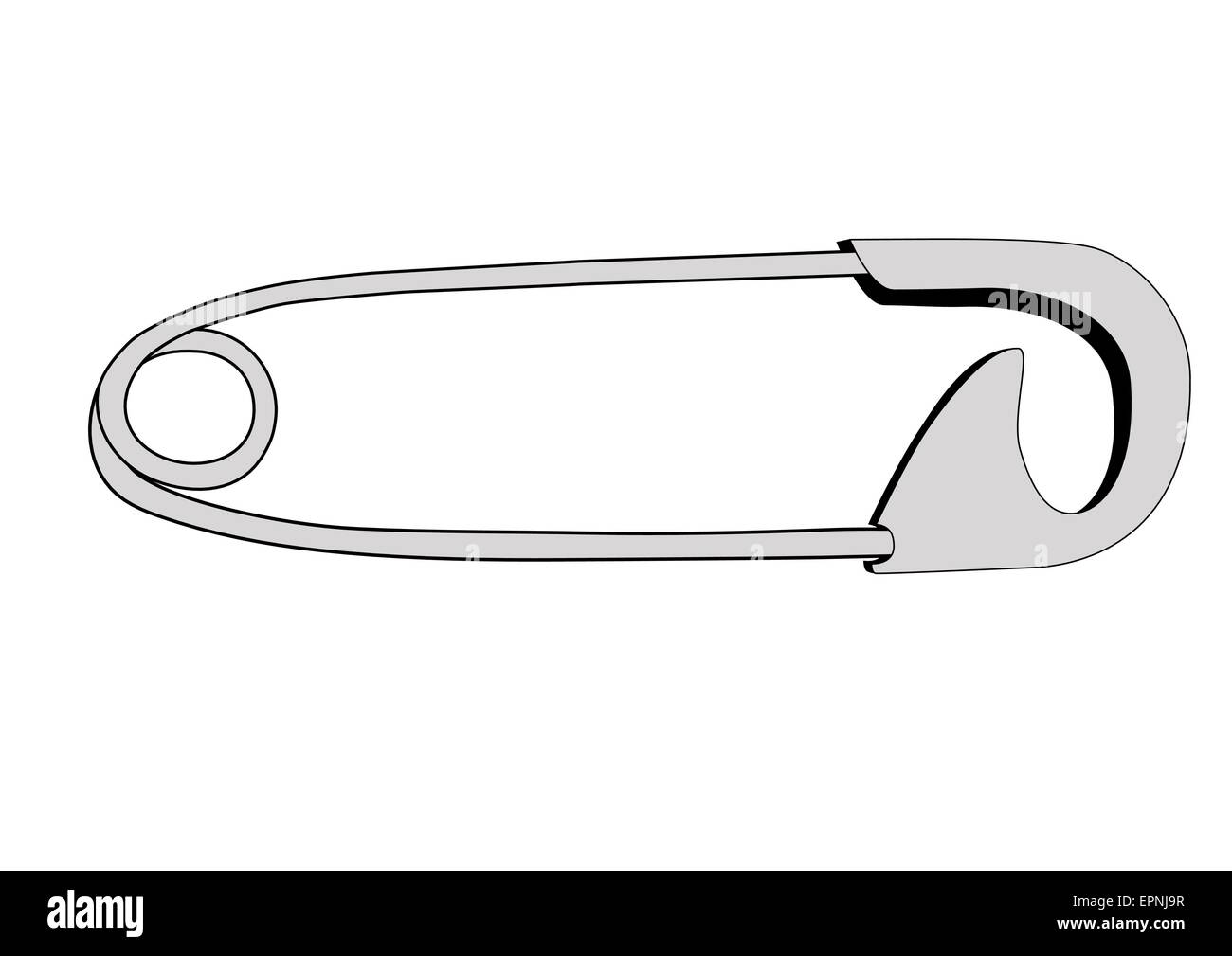 safety pin - vector Stock Vector Image & Art - Alamy