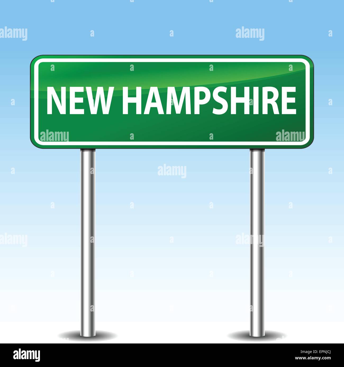 Hampshire signpost Stock Vector Images - Alamy