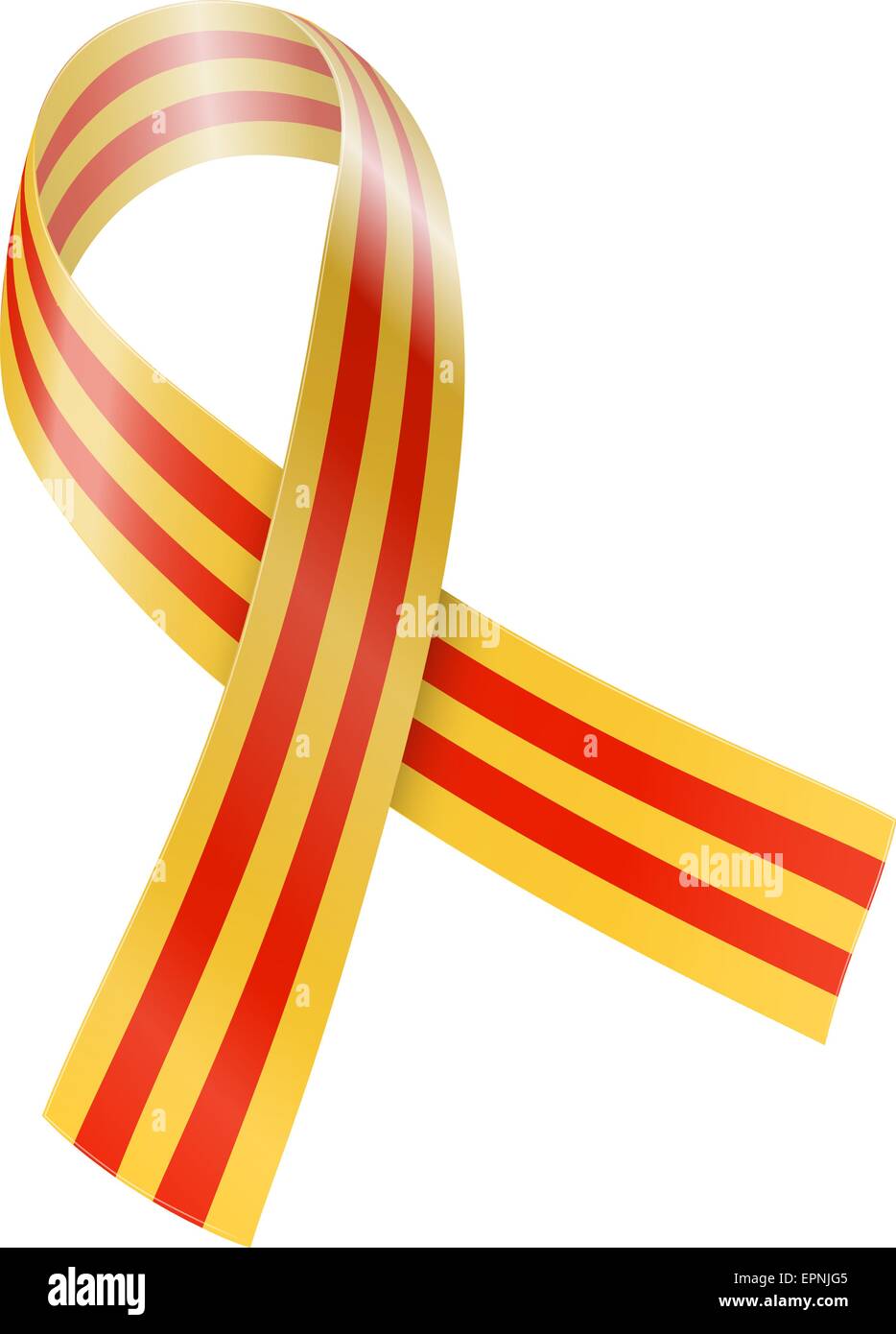 Red ribbon bow loop Stock Vector Images - Alamy