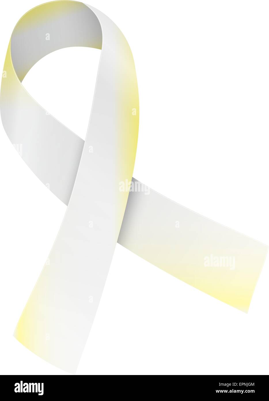 Lung cancer awareness ribbon Stock Vector Images - Alamy
