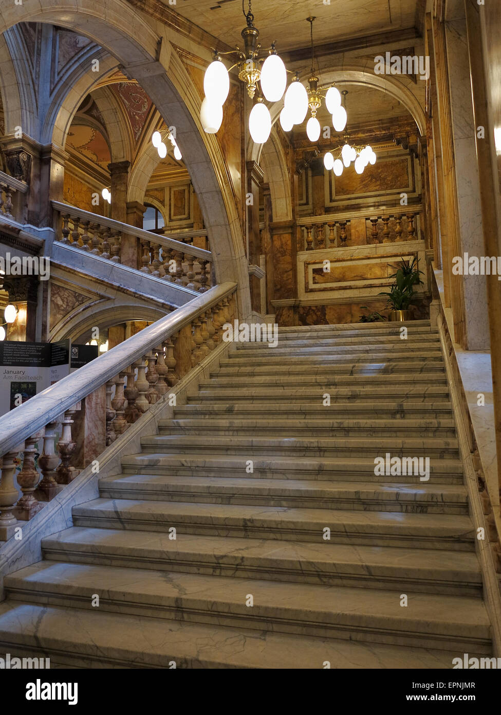 Glasgow city chambers interior hi-res stock photography and images - Alamy