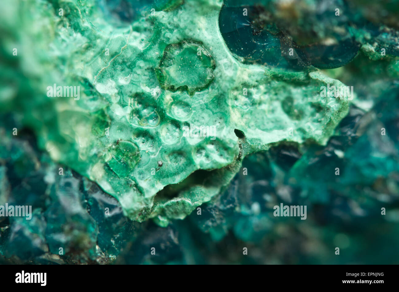 Chrysocolla is a hydrated copper cyclosilicate It has the chemical ...