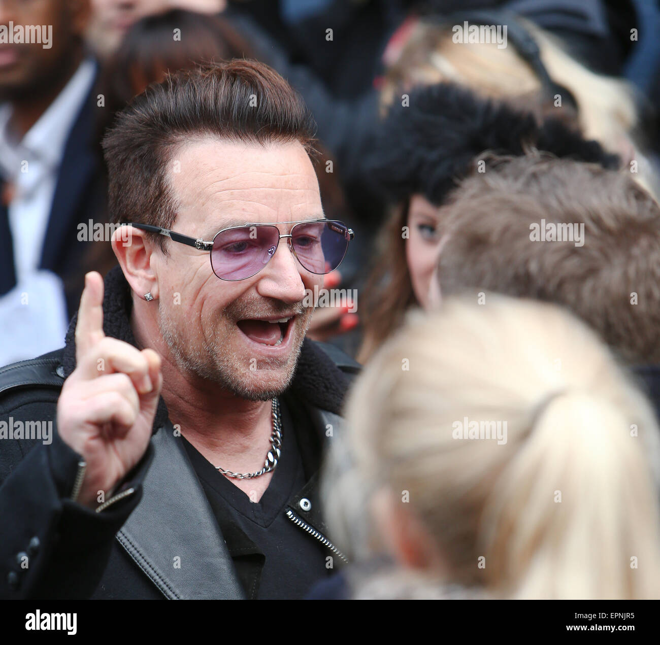 Celebrities arrive at Sarm Studios to record the Band Aid 30 single ‘Do ...