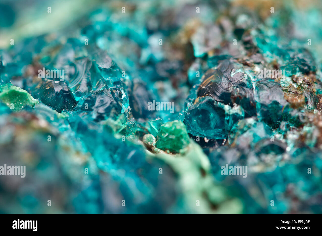 Chrysocolla is a hydrated copper cyclosilicate It has the chemical ...