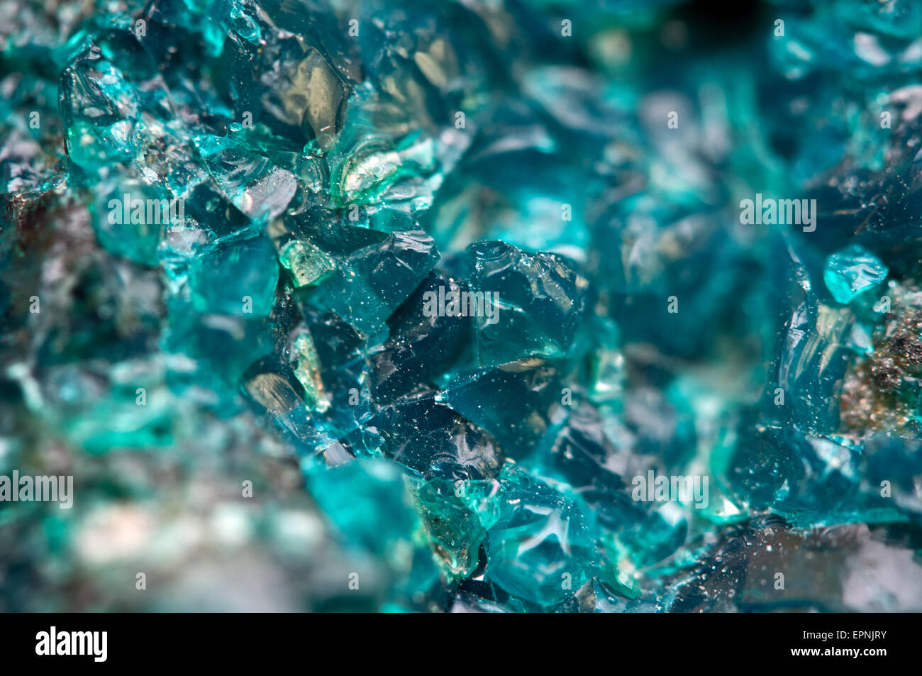 Chrysocolla is a hydrated copper cyclosilicate It has the chemical ...