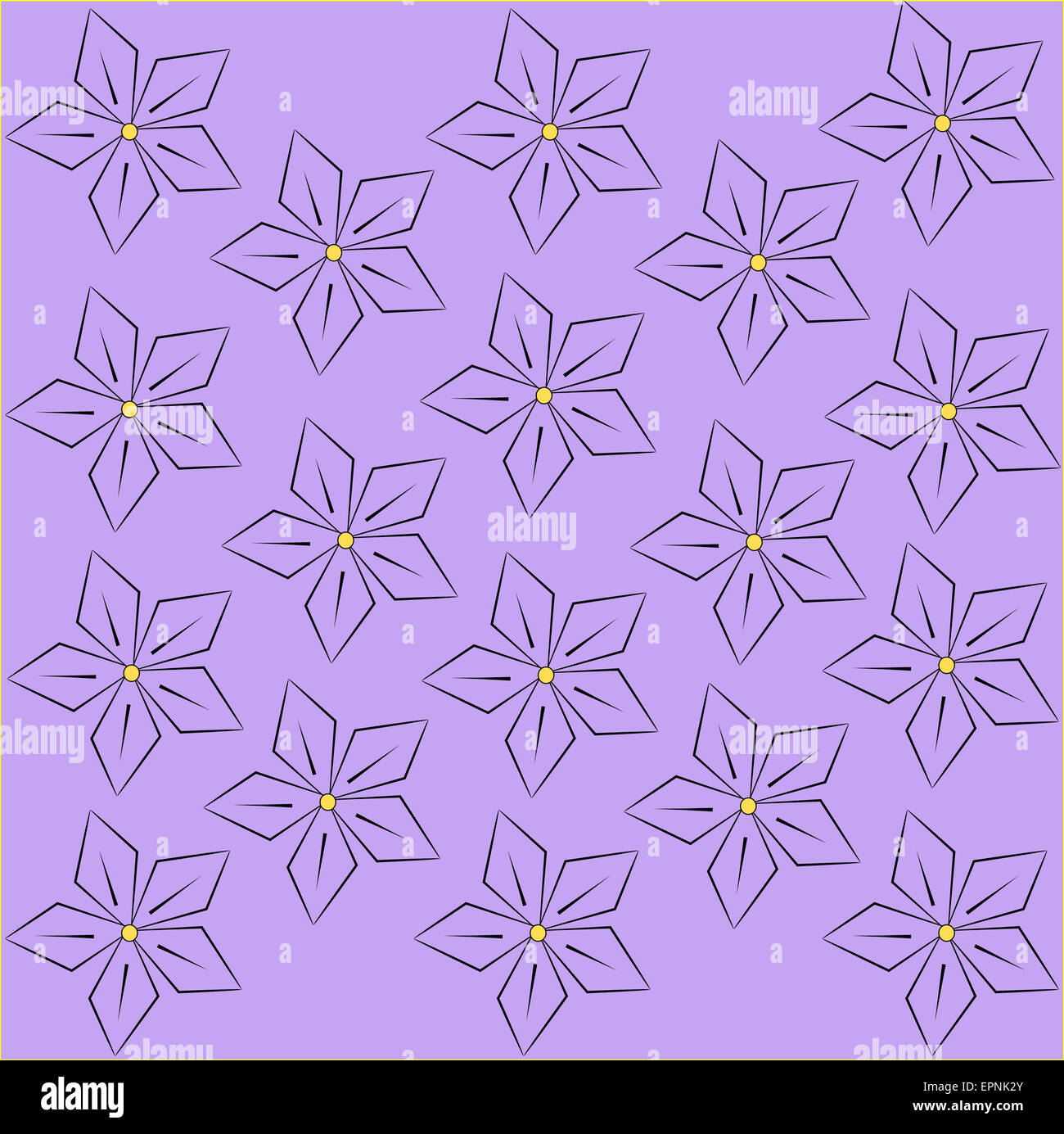 Floral violet pattern Stock Photo - Alamy