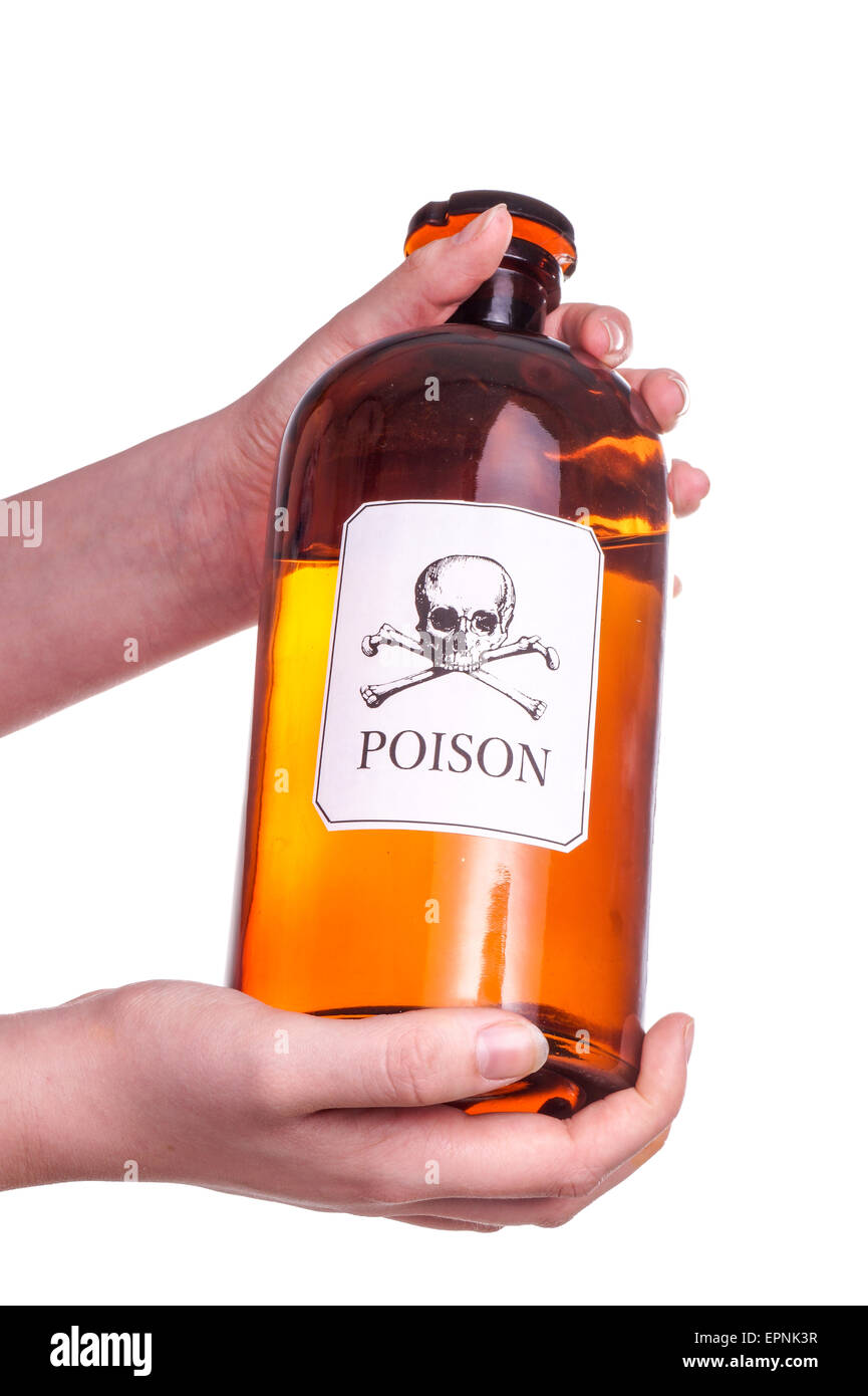 Poison bottle and skull and crossbones hi-res stock photography and ...
