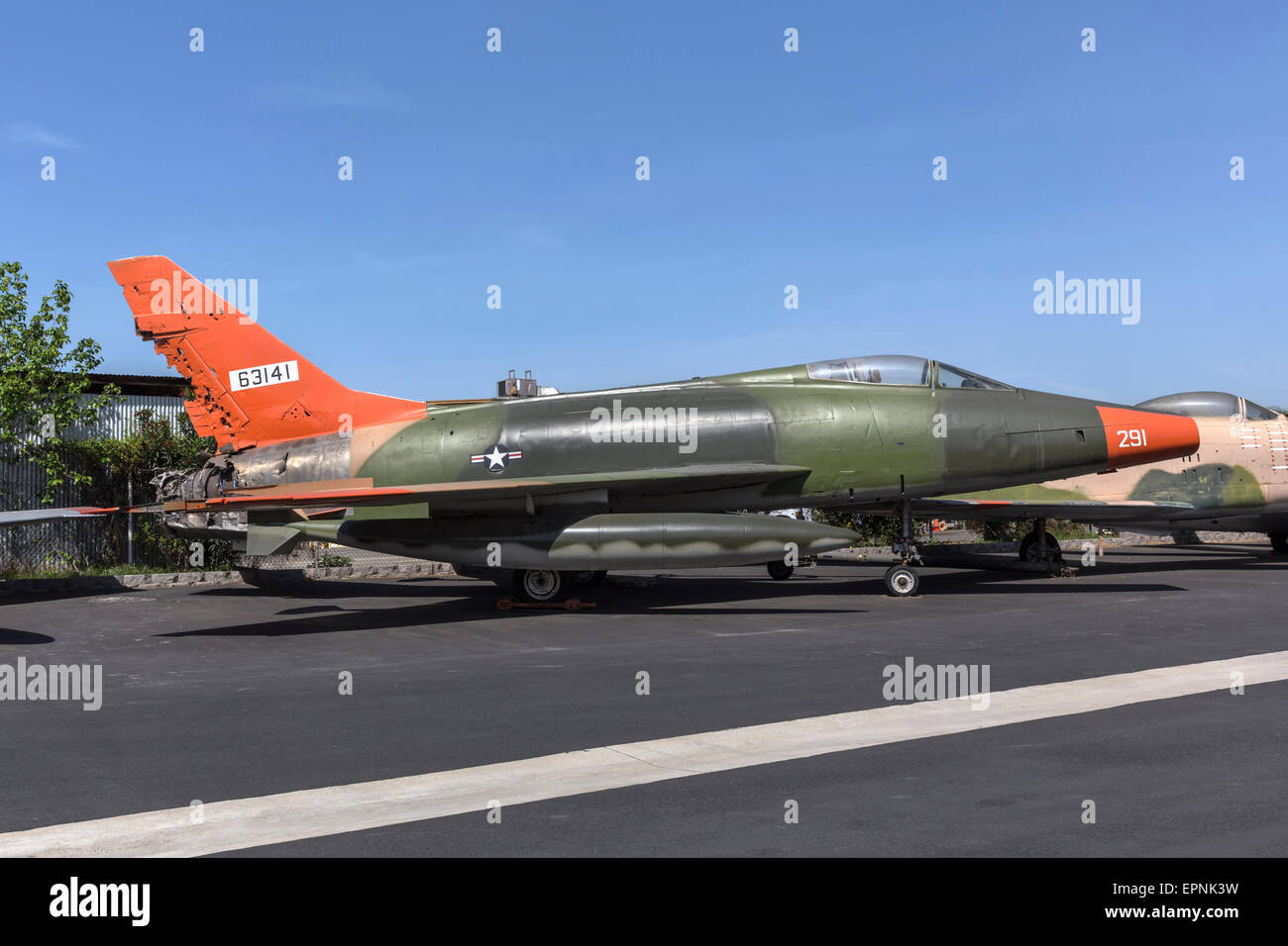 North American F100 Super Sabre - Chino Stock Photo: 82839901 - Alamy