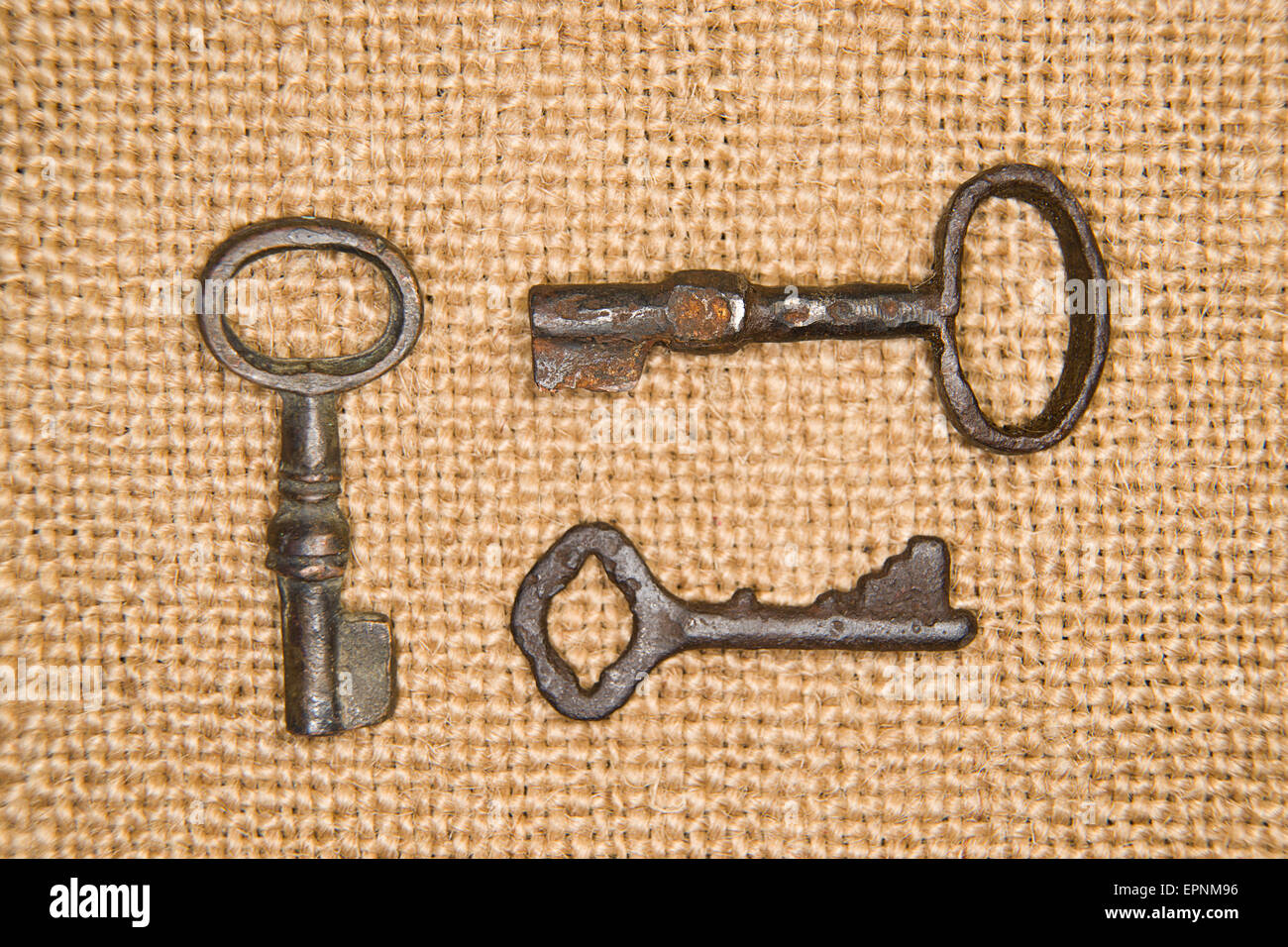 Vintage keys from locks hi-res stock photography and images - Alamy