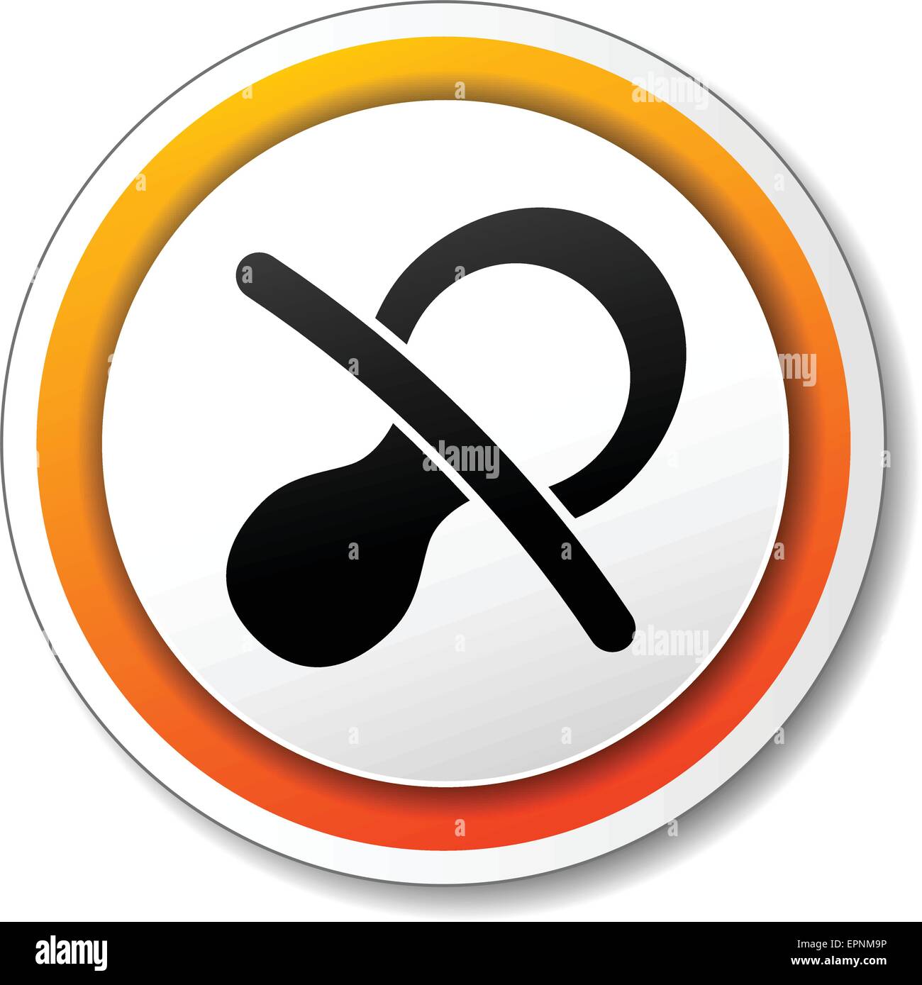 Baby sign icon hi-res stock photography and images - Alamy