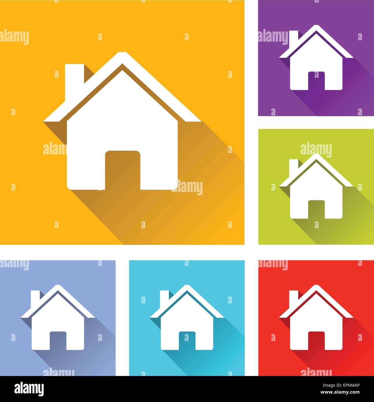 Modern design home Stock Vector Images - Alamy