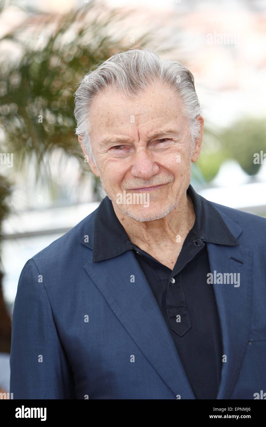 Cannes, France. 20th May, 2015. US actor Harvey Keitel poses during the ...
