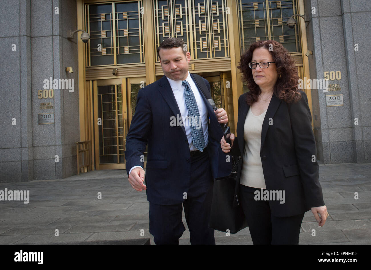 Manhattan, New York, USA. 19th May, 2015. ENRICA COTELLESSA-PITZ, 56, a ...
