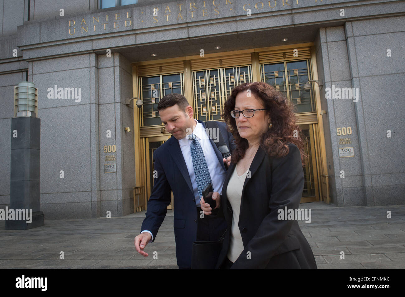 Manhattan, New York, USA. 19th May, 2015. ENRICA COTELLESSA-PITZ, 56, a ...