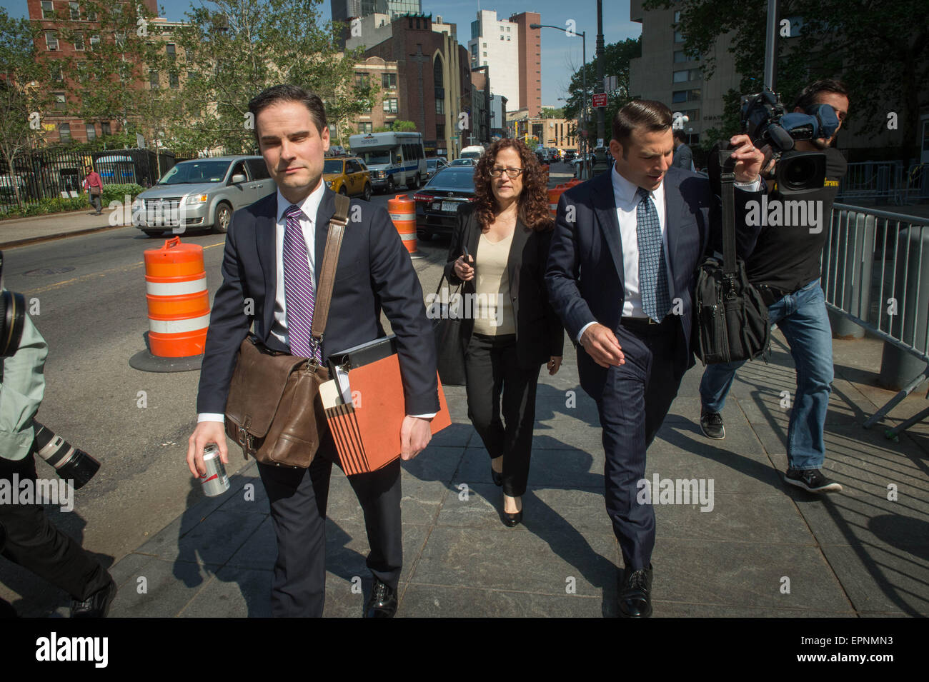 Manhattan, New York, USA. 19th May, 2015. ENRICA COTELLESSA-PITZ, 56, a ...