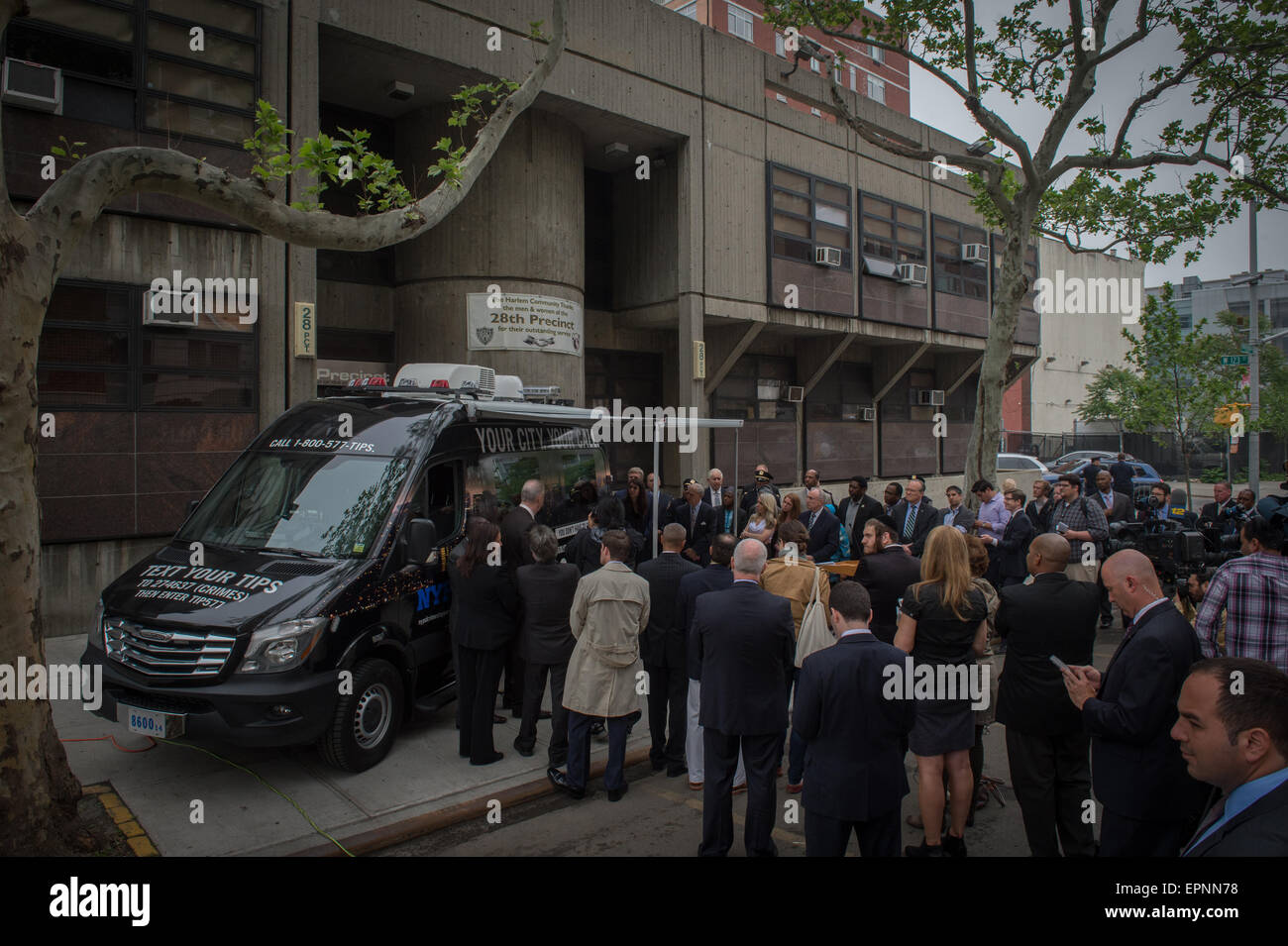 Manhattan, New York, USA. 19th May, 2015. NYPD Commissioner WILLIAM ...