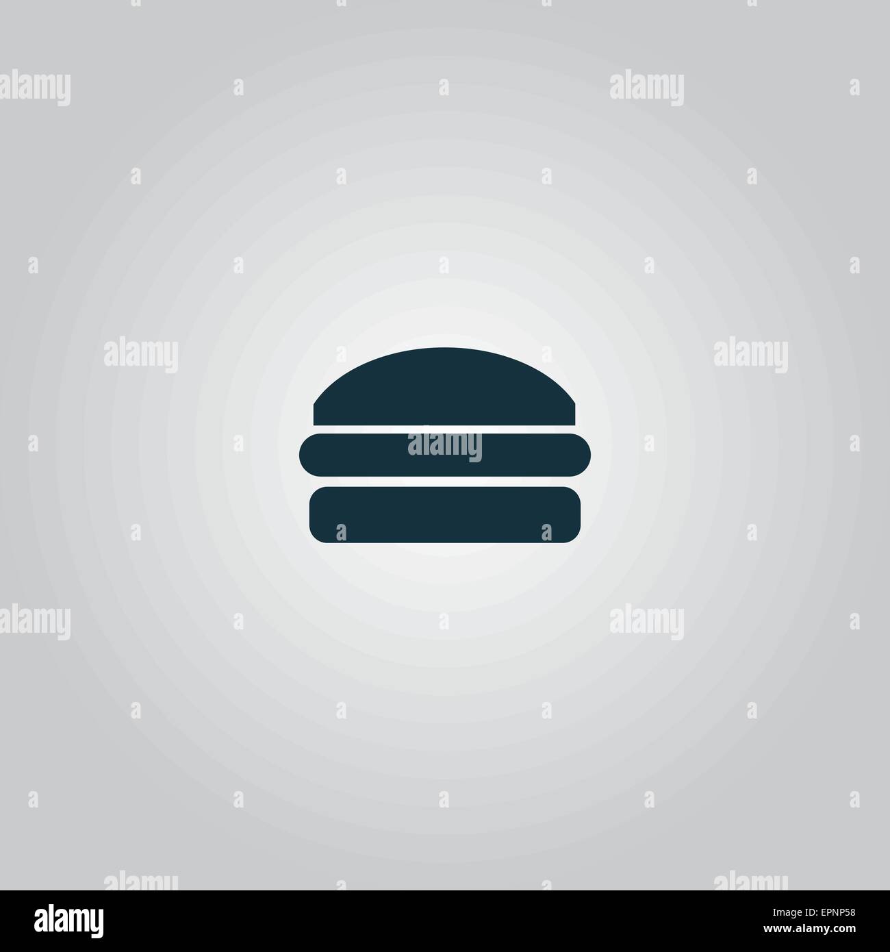 Burger icon Stock Vector Image & Art - Alamy