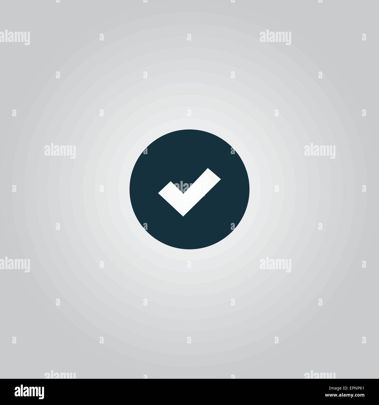 Check tick icon long hi-res stock photography and images - Alamy