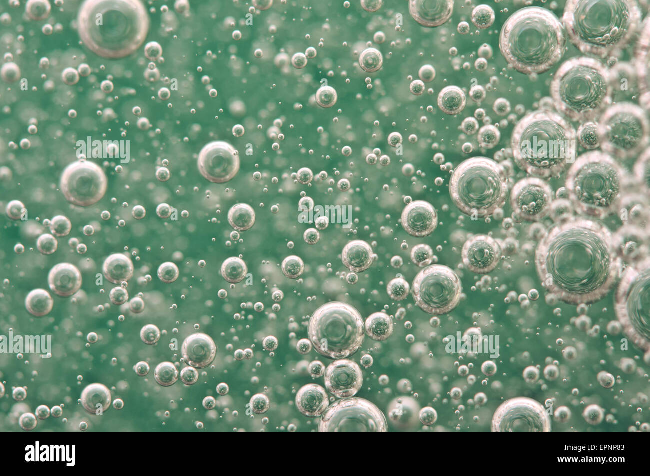 Close up of air bubbles in a circle hi-res stock photography and images ...