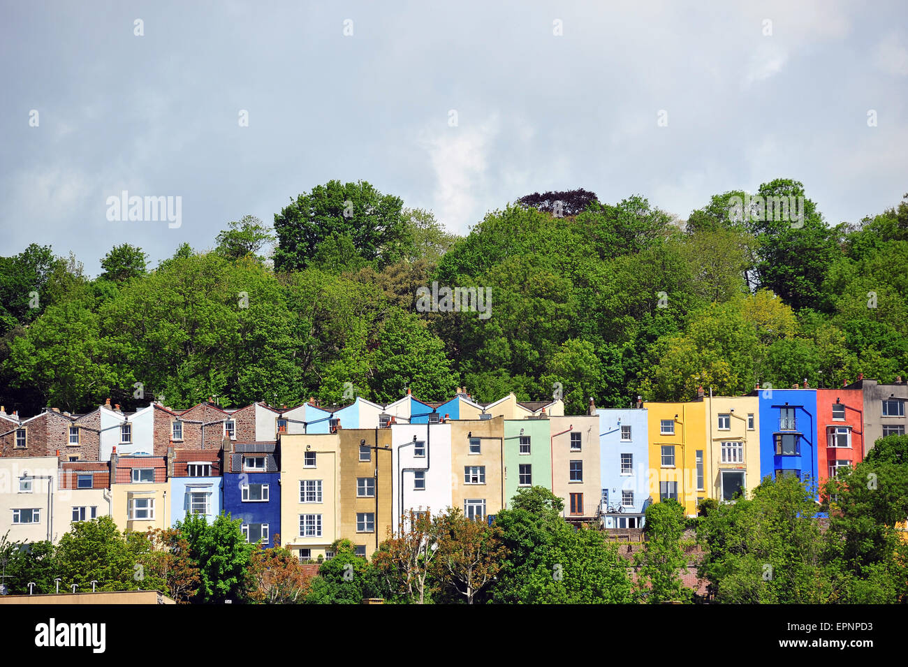 British terraced houses hi-res stock photography and images - Alamy