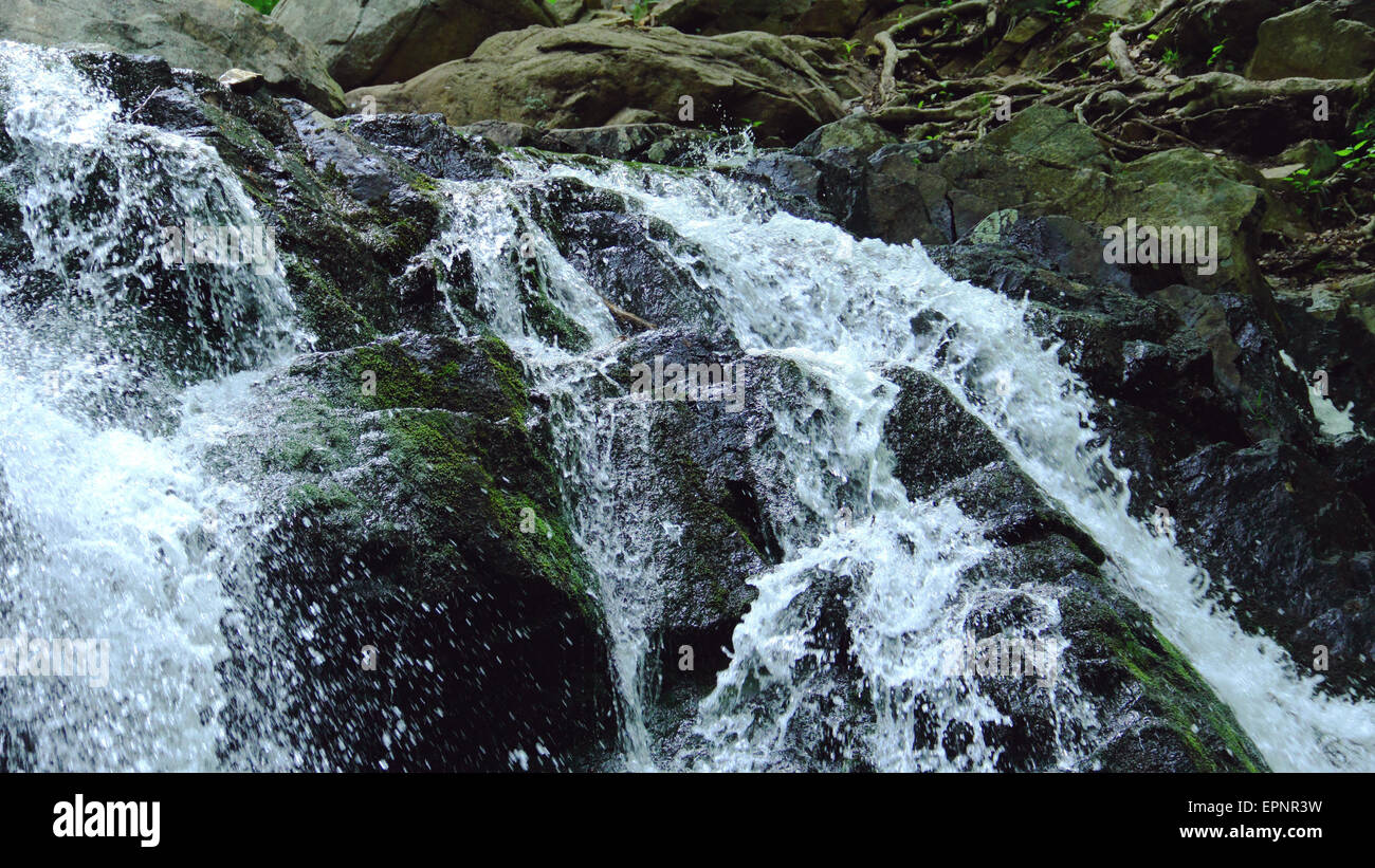 A beautiful waterfall shot with a fast exposure Stock Photo - Alamy