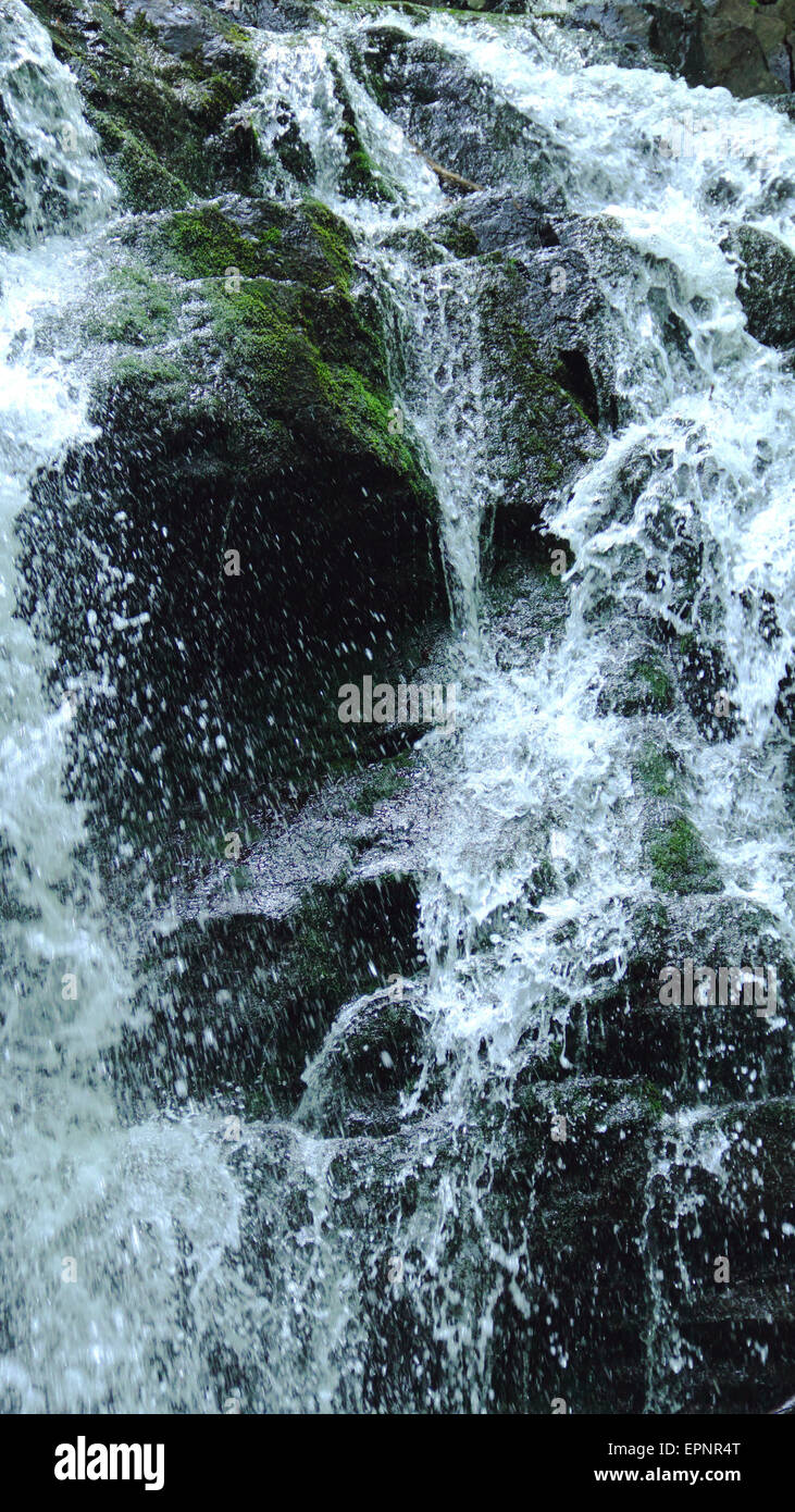 A beautiful waterfall shot with a fast exposure Stock Photo - Alamy