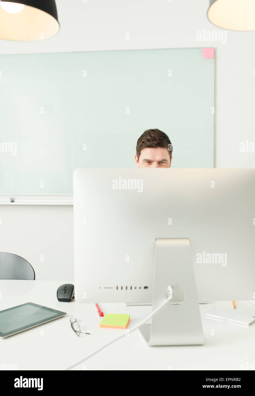 Office workers inside interior hi-res stock photography and images - Alamy