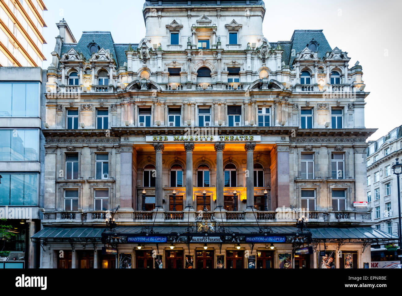 His Majestys Theatre High Resolution Stock Photography and Images - Alamy