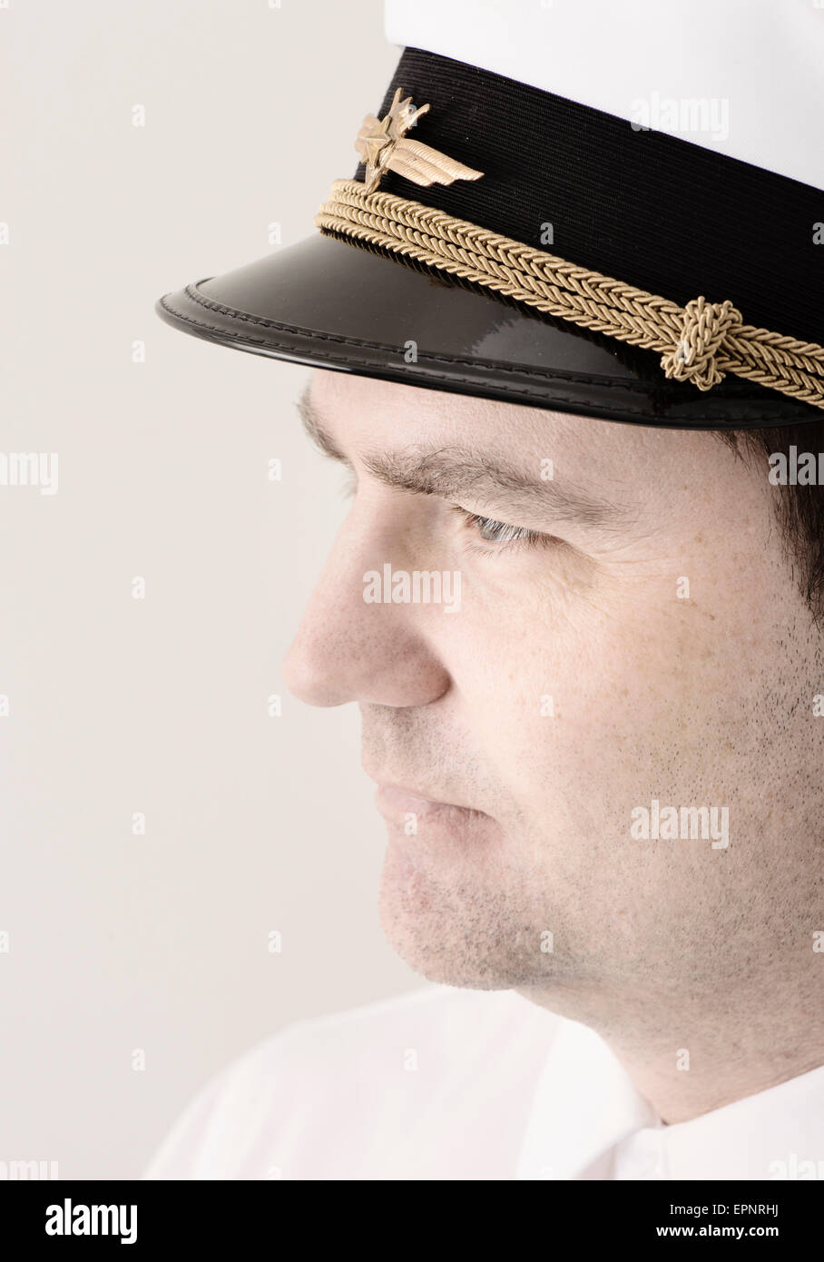 Pilot hat hi-res stock photography and images - Alamy