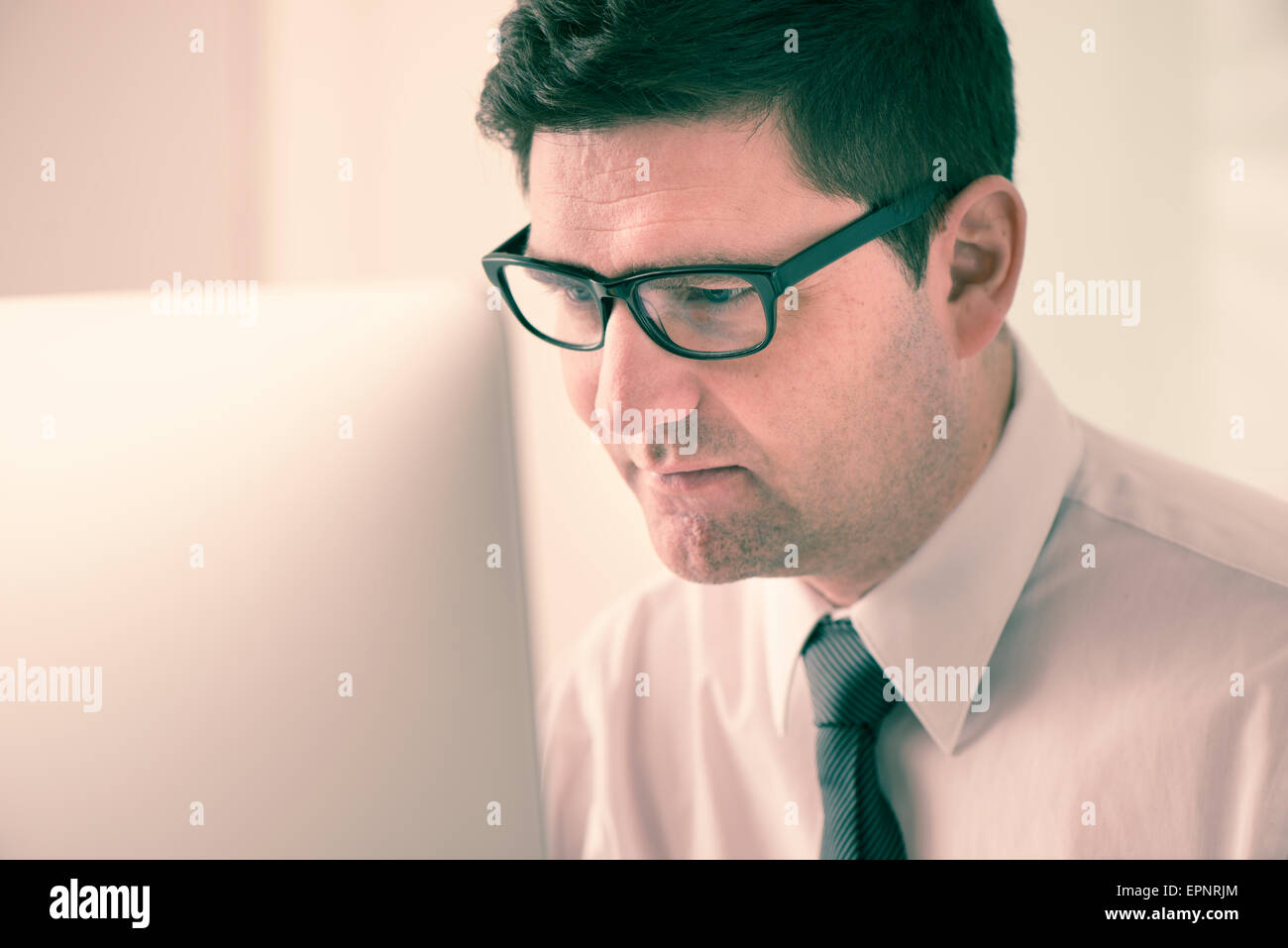 Office view inside desk hi-res stock photography and images - Alamy