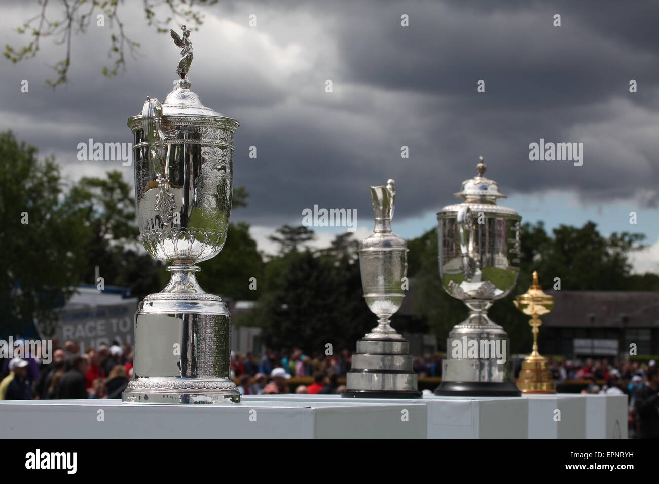 Uspga championship trophy hi-res stock photography and images - Alamy