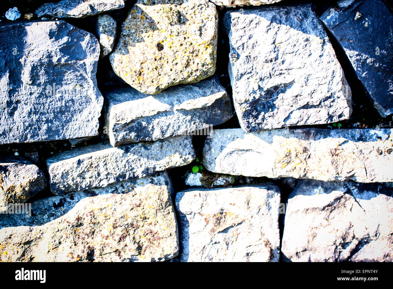 Background of stone wall texture Stock Photo - Alamy