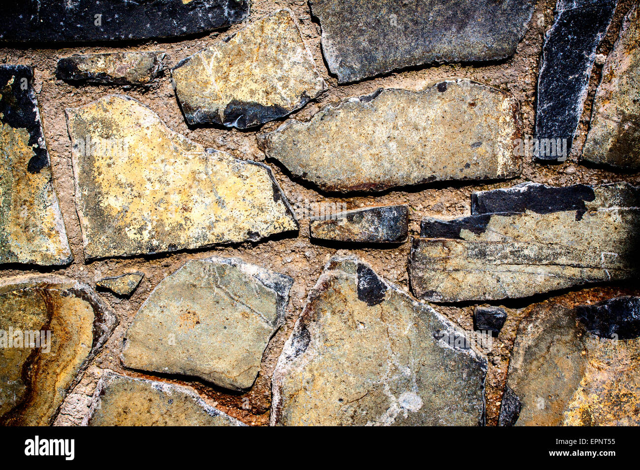 Background of stone wall texture Stock Photo - Alamy